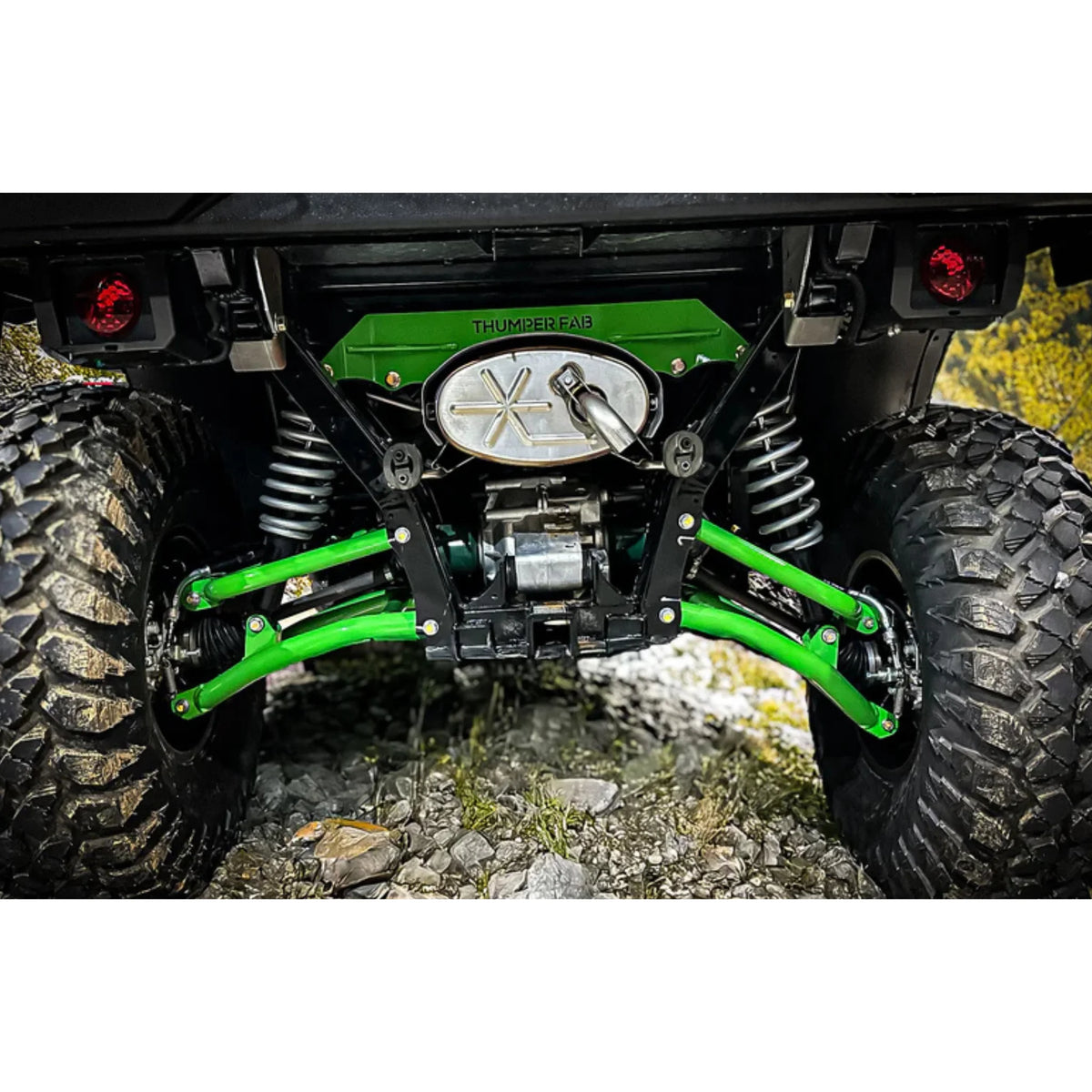 Thumper Fab Mule Pro-FXT 1000 Control Arms - BIG TIRE KIT — Pandemyk ...
