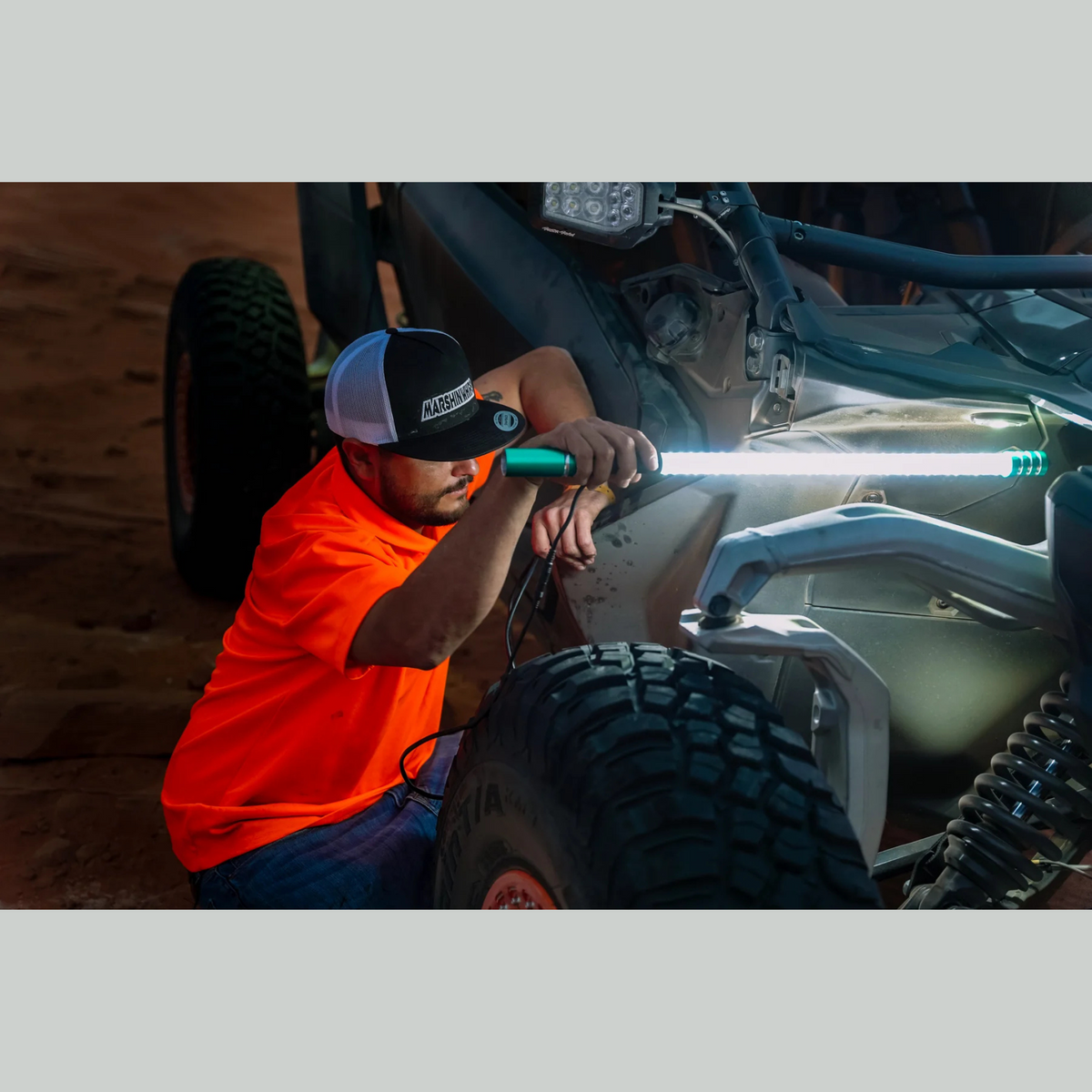 Marshin Whips 16FT Lead For Work Light — Pandemyk Performance