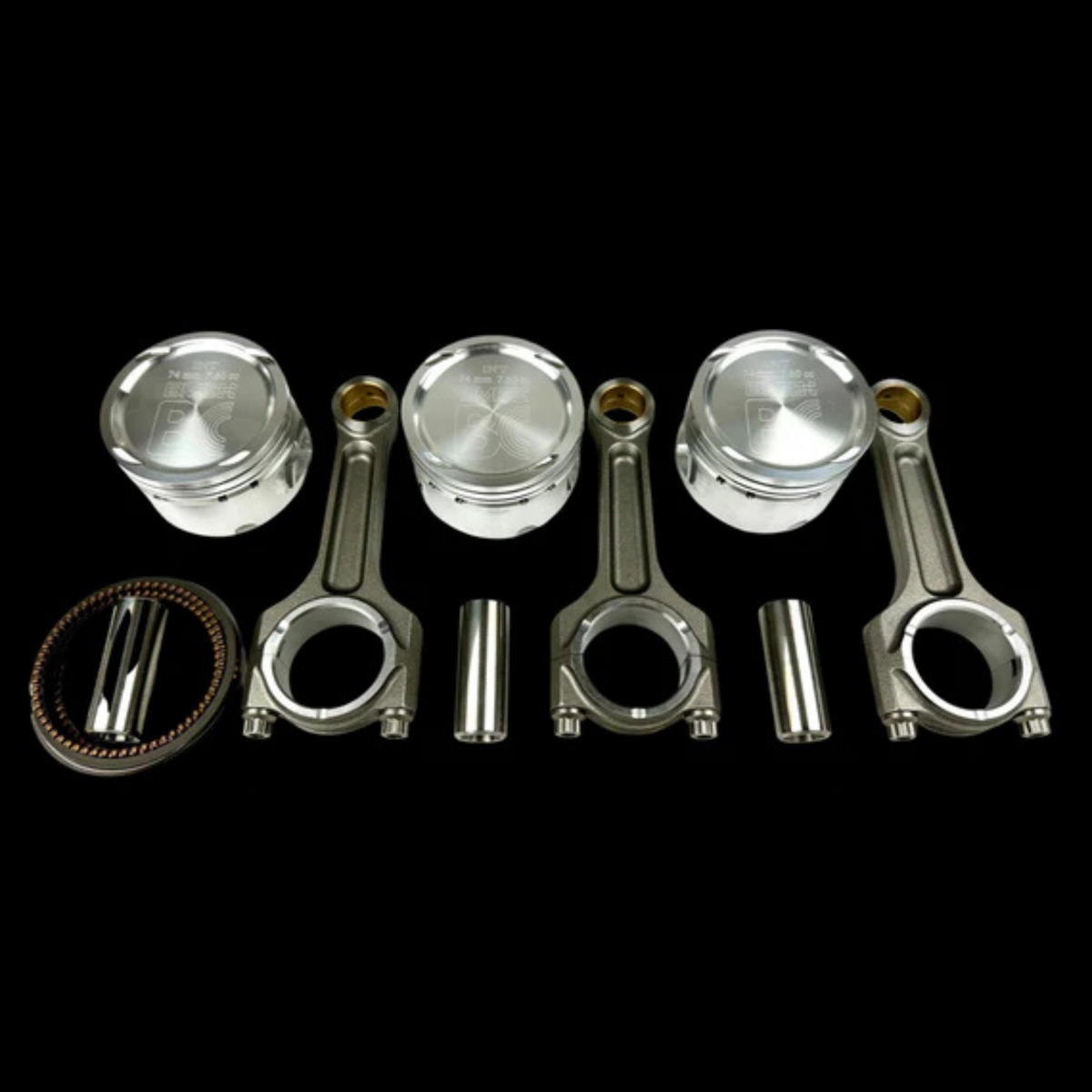 Can-Am X3 Short Block Package (BC6934 MOAR Rods & BME 74mm Pistons, 20 ...