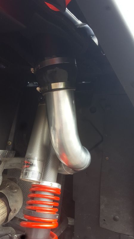 SPEEDWERX ALUMINUM AIRBOX INTAKE TUBE // 2020-2023 POLARIS RZR PRO XP ...