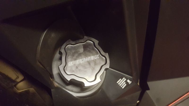 SPEEDWERX BILLET GAS CAP COVER // POLARIS RZR PRO XP – Pandemyk Performance